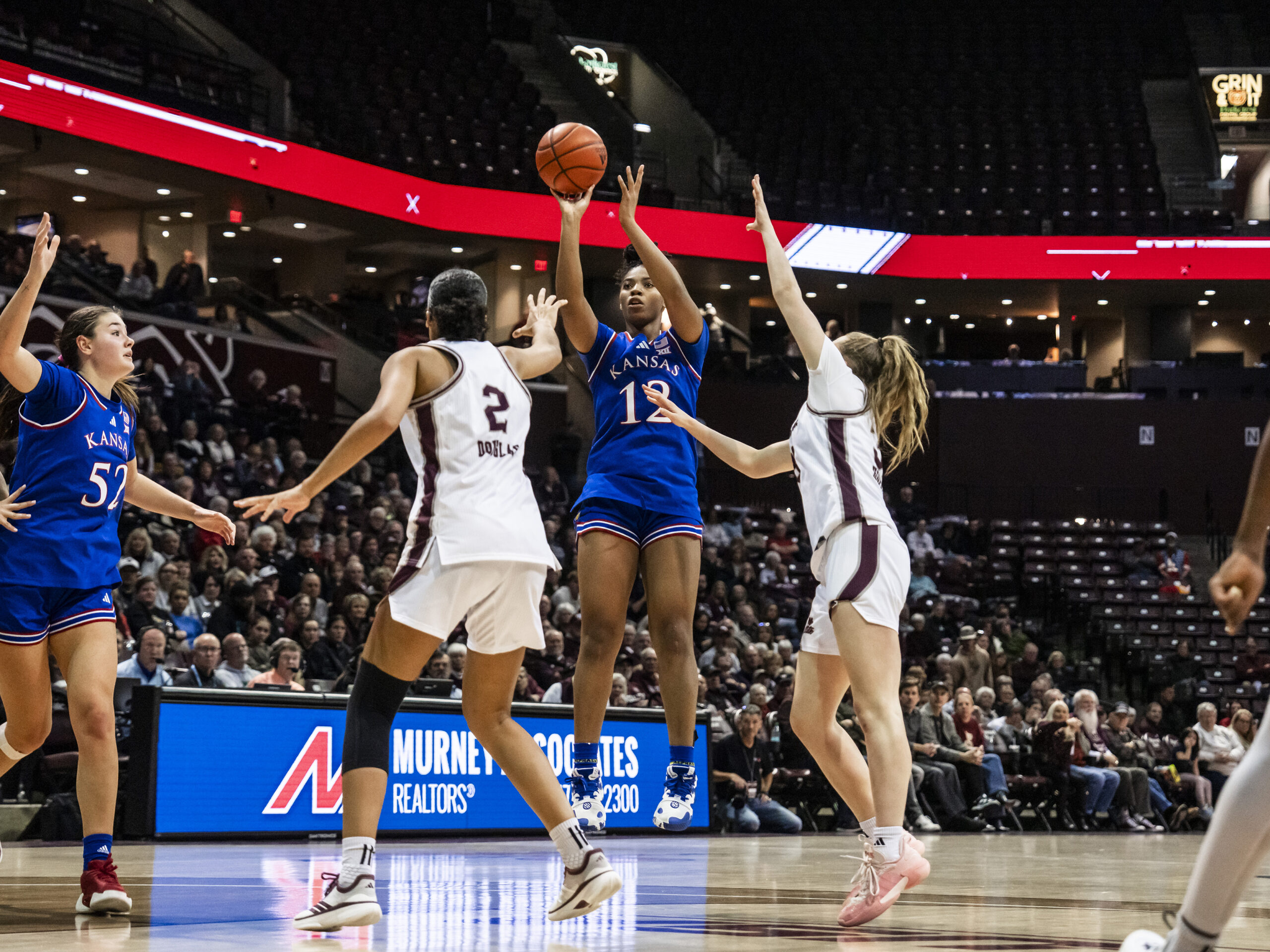 Kansas escapes road battle with Missouri State with comeback win in ...